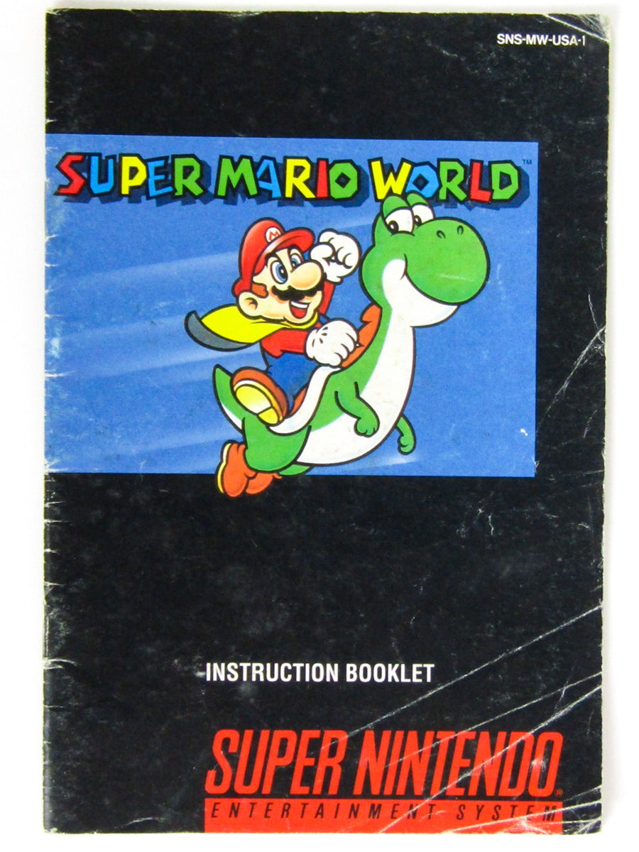 Super Mario World [Manual] (Super Nintendo / SNES) – RetroMTL