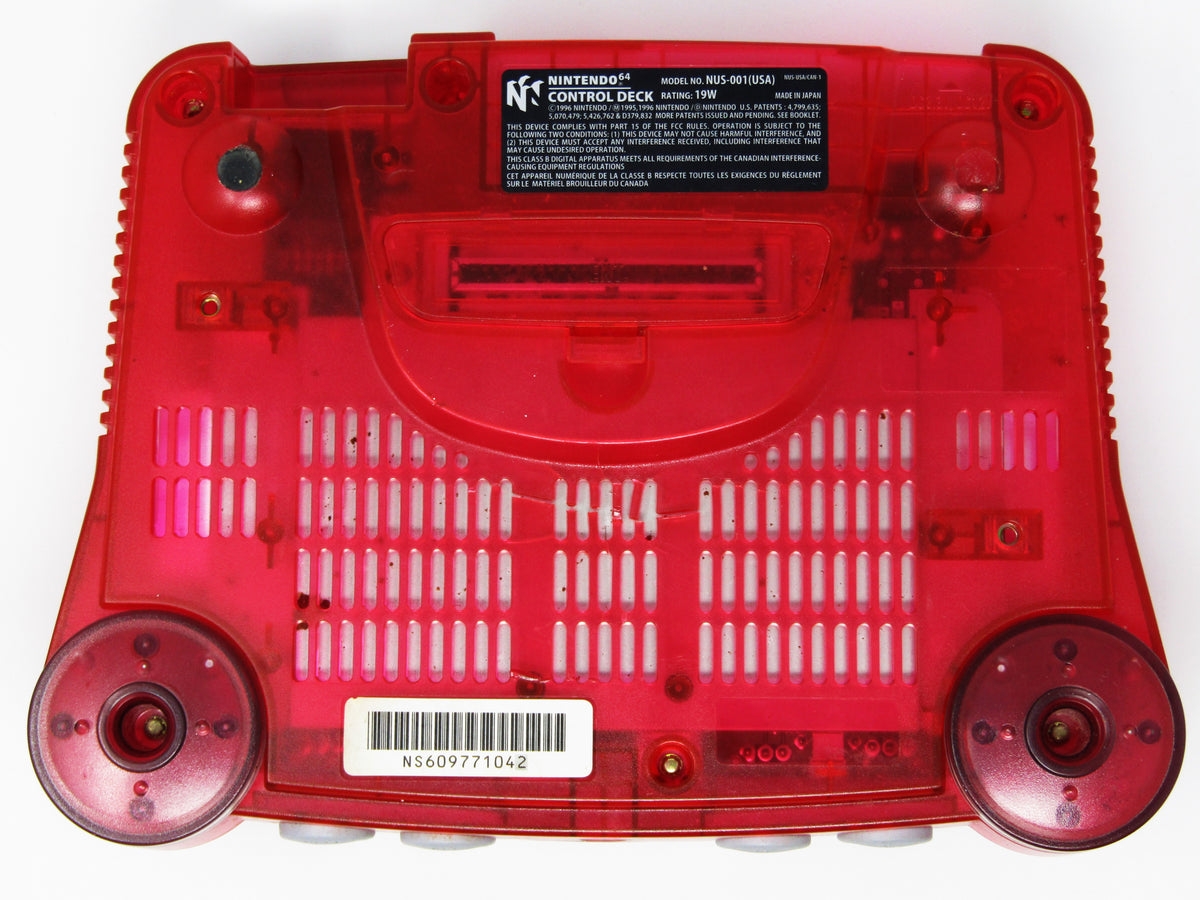 Nintendo 64 System Funtastic Watermelon Red (N64) – Retro MTL