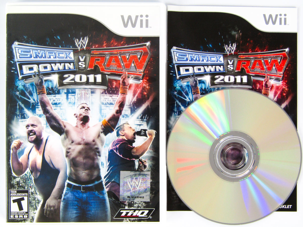 WWE Smackdown Vs. Raw 2011 (Nintendo Wii) – Retro MTL