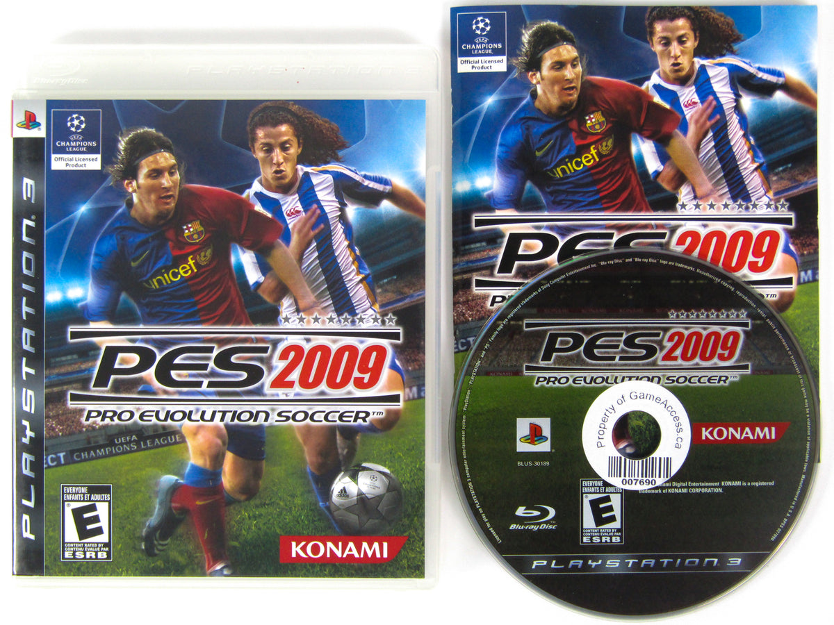 Pro Evolution Soccer 2009 (PlayStation 3 / PS3) – Retro MTL