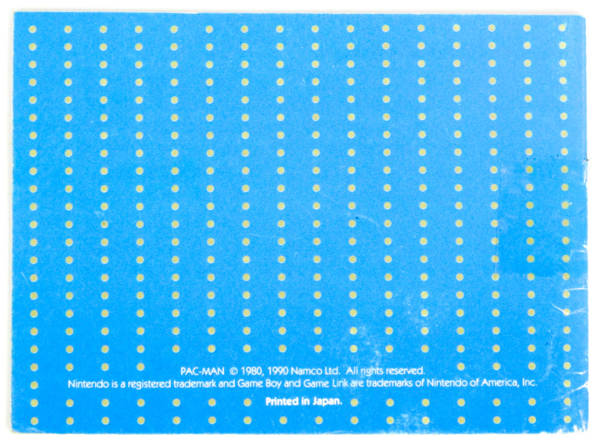 Pac-Man [Manual] (Game Boy) – RetroMTL
