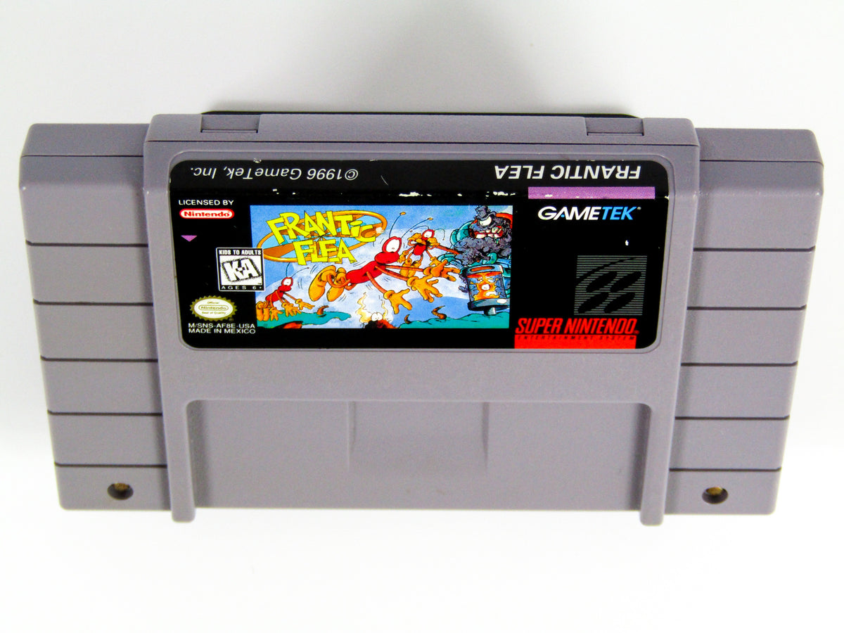 Frantic Flea (Super Nintendo / SNES) – Retro MTL