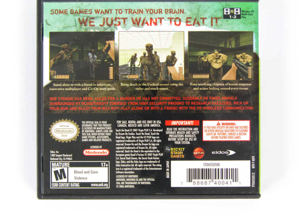 Touch the Dead (Nintendo DS) – Retro MTL