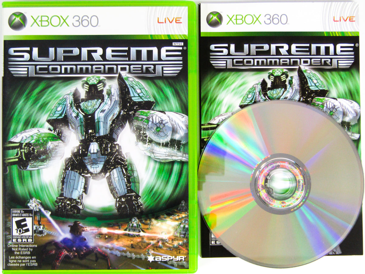 Supreme Commander (Xbox 360) – RetroMTL