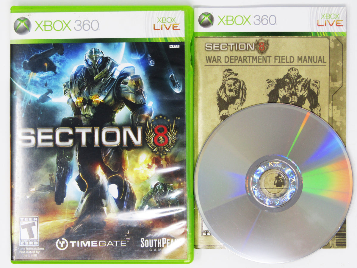 Section 8 (Xbox 360) – Retro MTL