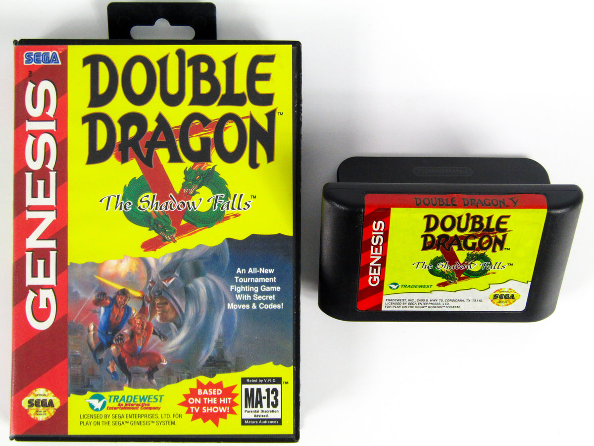 Double Dragon V 5 The Shadow Falls (Sega Genesis) – RetroMTL