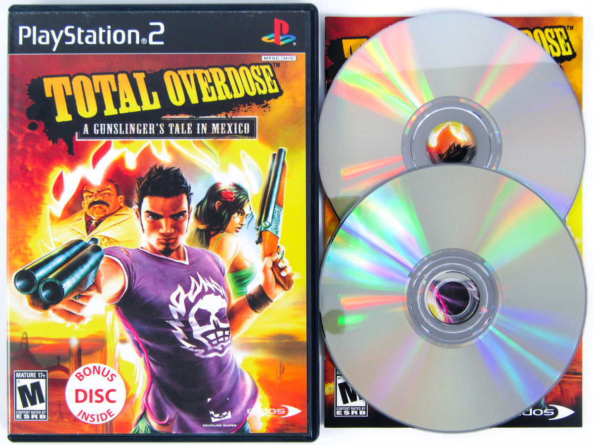 Total Overdose A Gunslinger's Tale in Mexico (PlayStation 2 / PS2 ...