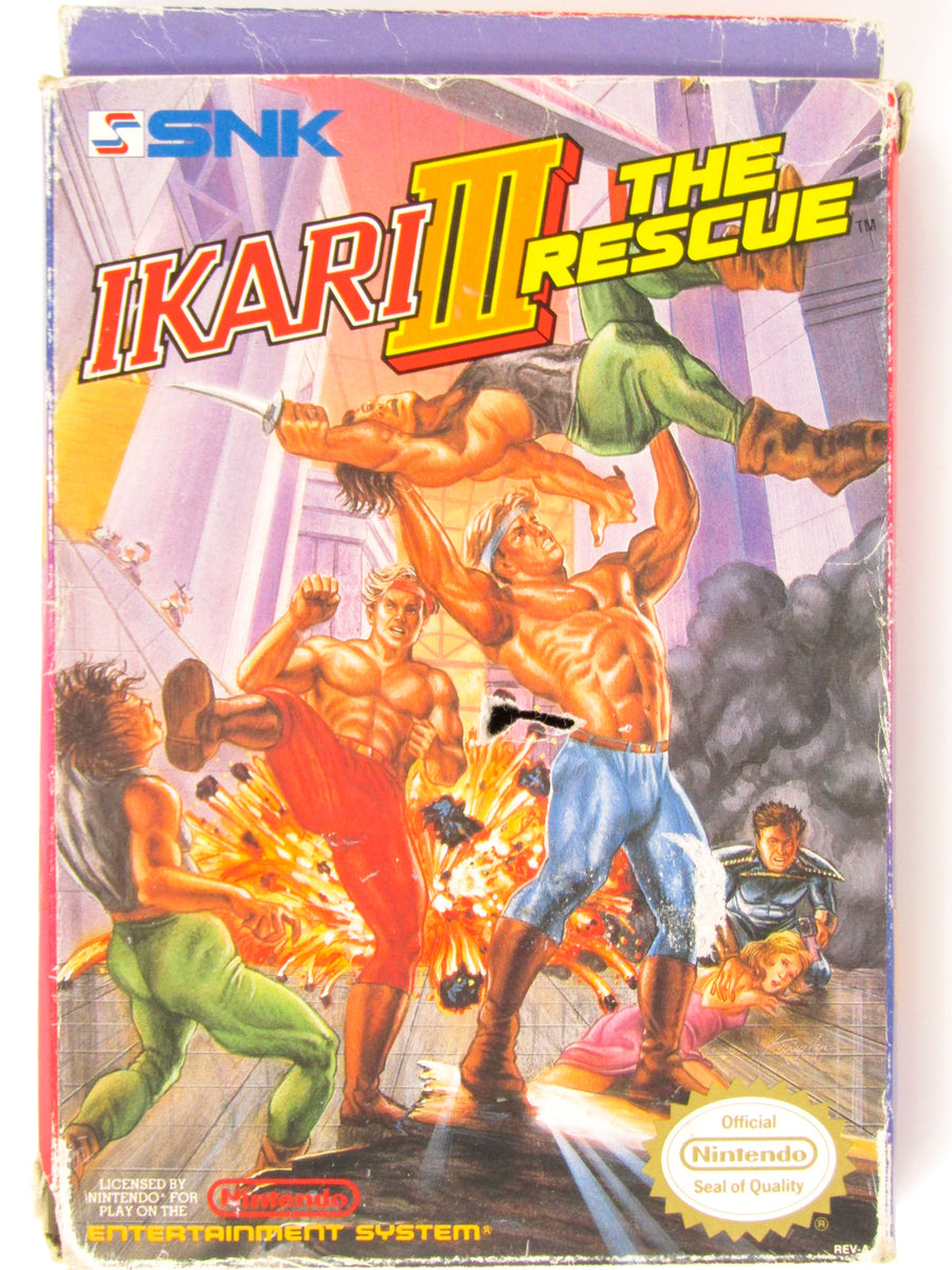 Ikari Warriors III 3 (Nintendo / NES) – RetroMTL