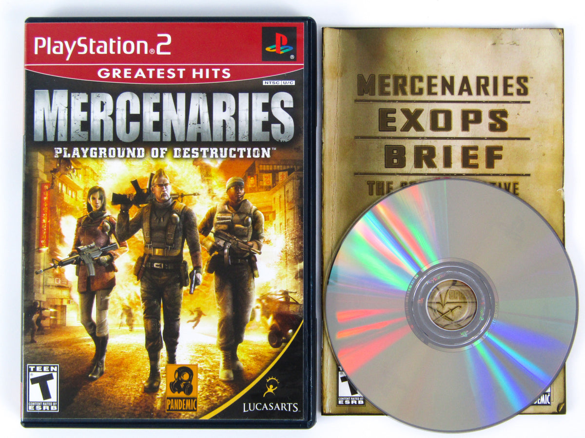 Mercenaries [Greatest Hits] (PlayStation 2 / PS2) – Retro MTL