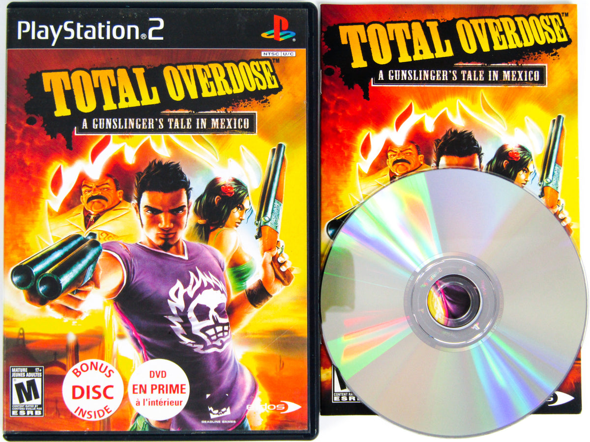 Total Overdose A Gunslinger's Tale in Mexico (Playstation 2 / PS2 ...