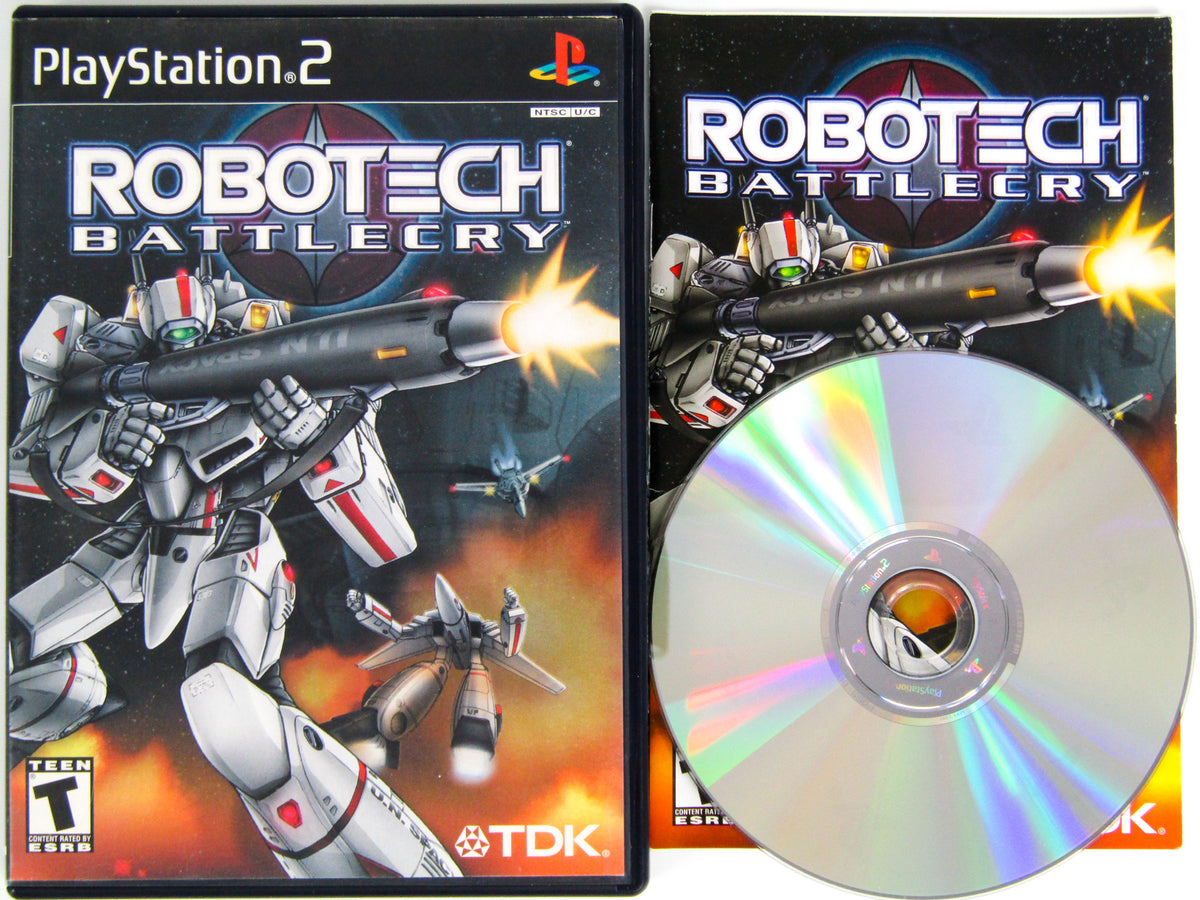 Robotech Battlecry (Playstation 2 / PS2) – RetroMTL