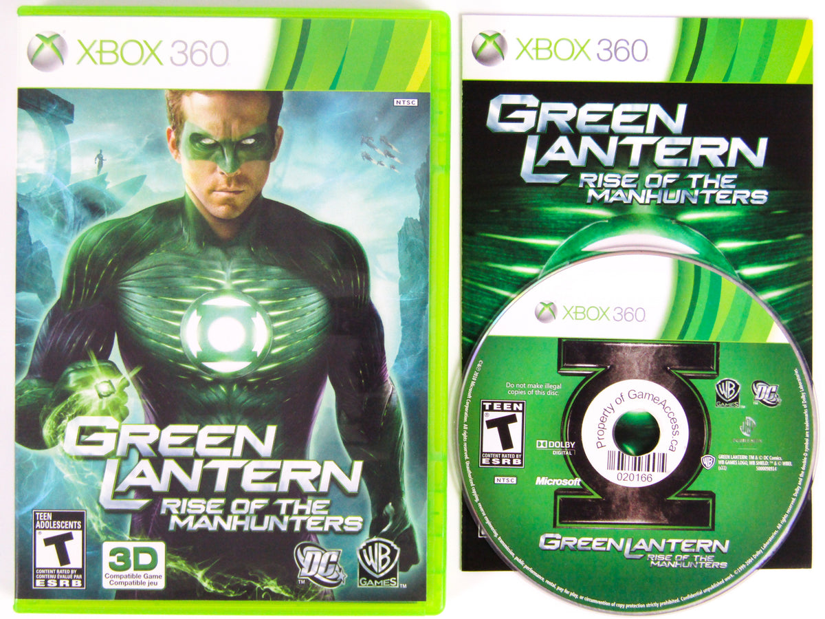 Green Lantern: Rise Of The Manhunters (Xbox 360) – Retro MTL
