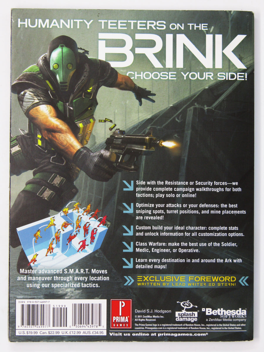 Brink Official Game Guide (Game Guide) – Retro MTL