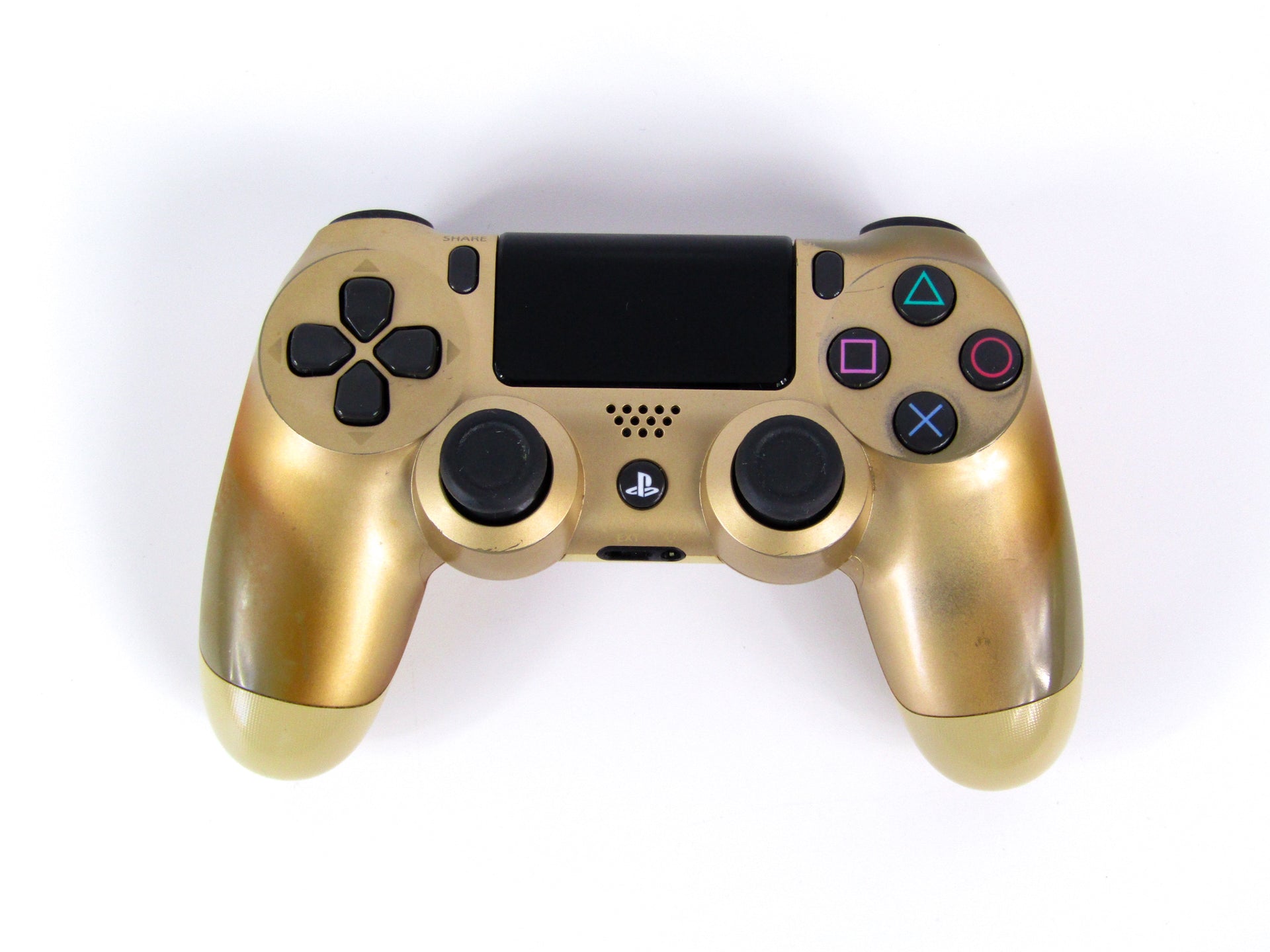 Gold Dualshock 4 Controller (PlayStation 4 / PS4) – Retro MTL