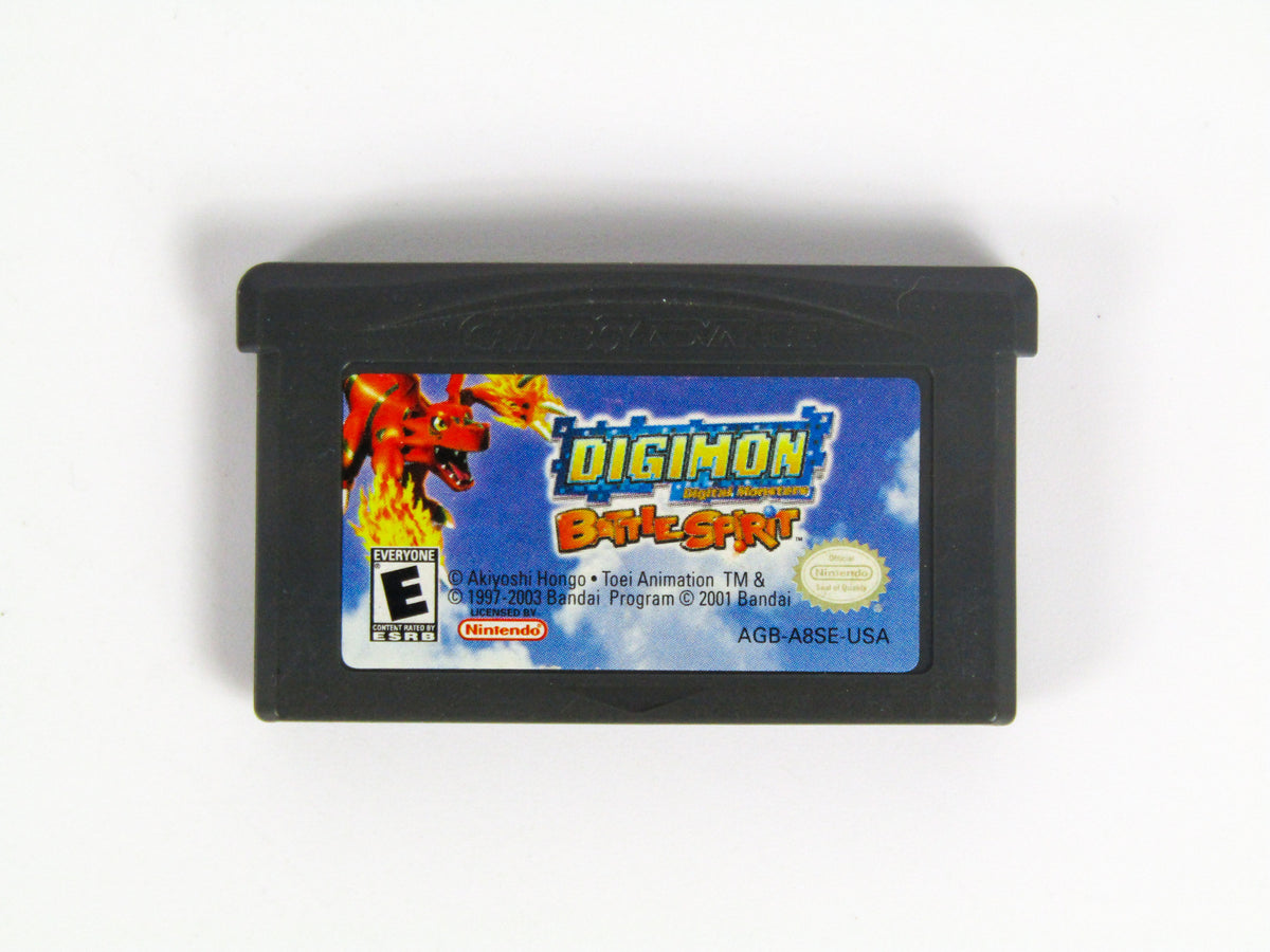 Digimon Battle Spirit (Game Boy Advance / GBA) – RetroMTL