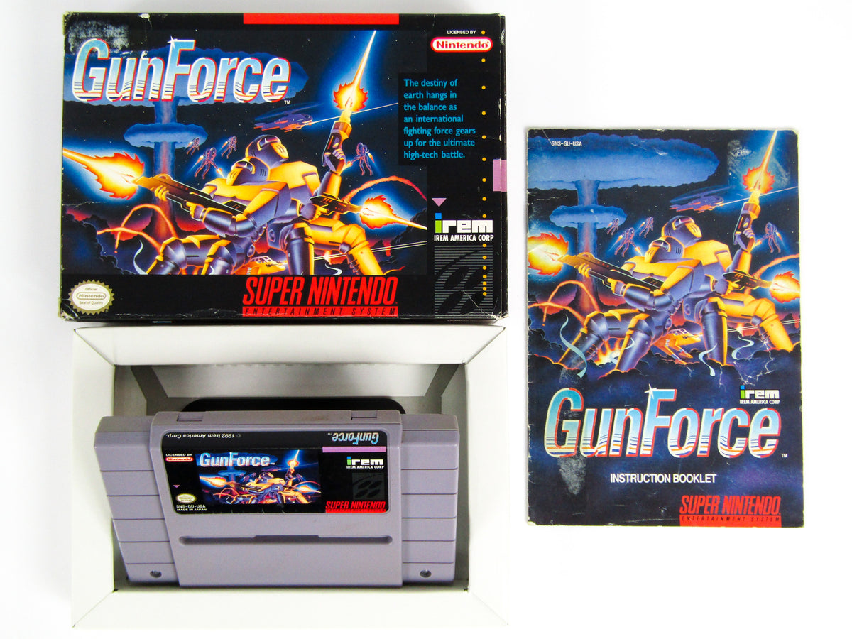 Gunforce (Super Nintendo / SNES) – RetroMTL