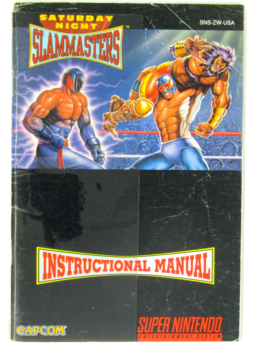 Saturday Night Slam Masters (Super Nintendo / SNES) – Retro MTL