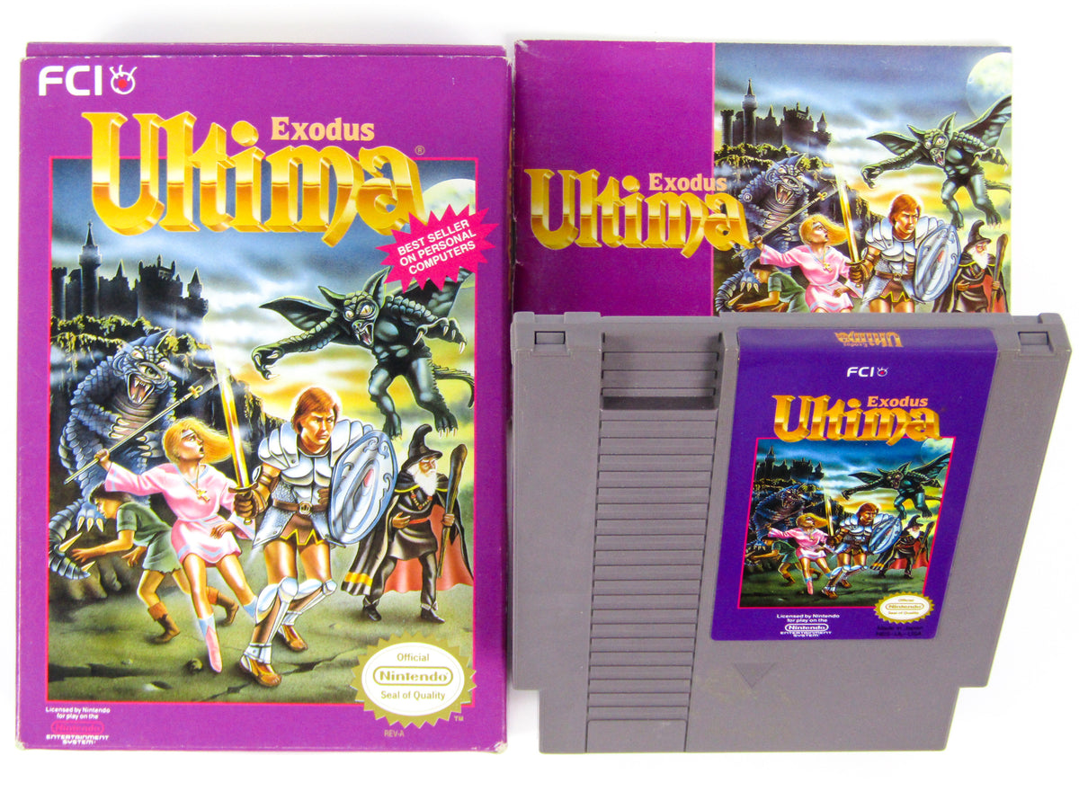 Ultima Exodus (Nintendo / NES) – Retro MTL
