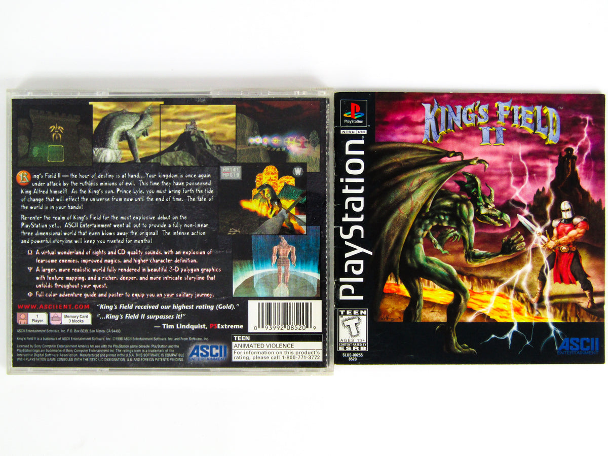 King's Field 2 (Playstation / PS1) – RetroMTL