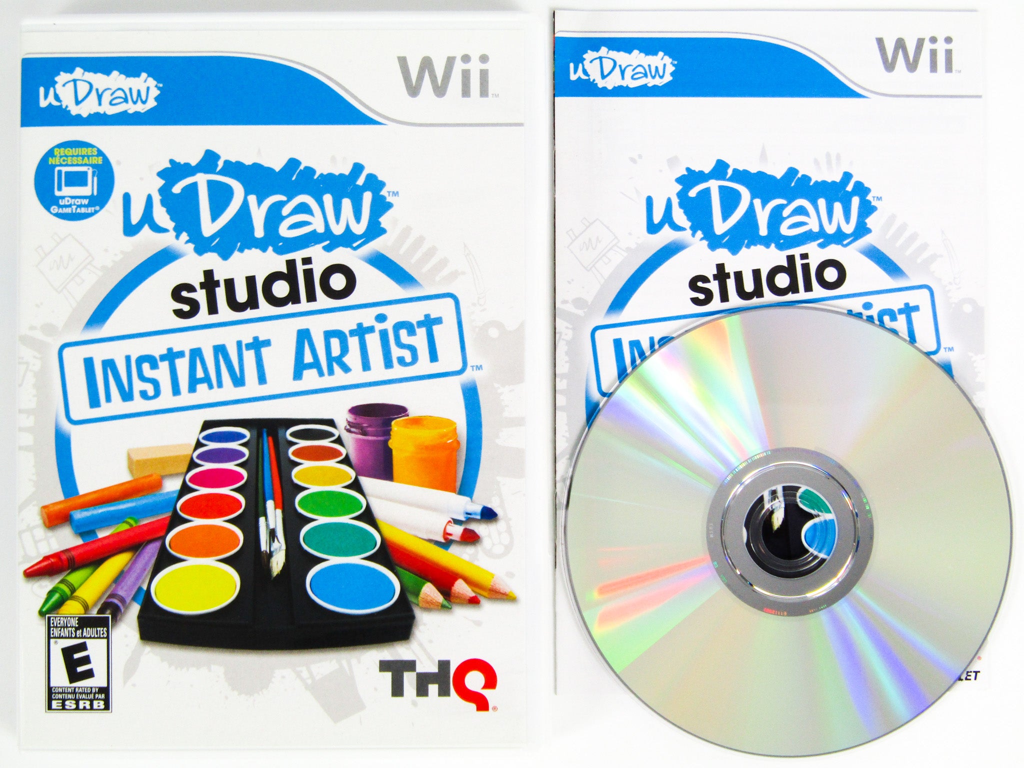 UDraw Studio: Instant Artist (Nintendo Wii) – Retro MTL