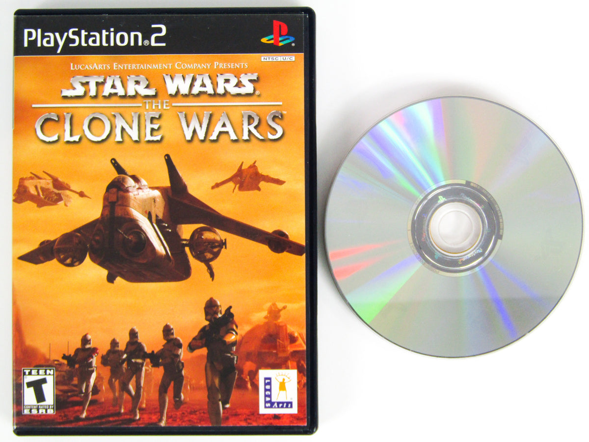 Star Wars Clone Wars (Playstation 2 / PS2) – Retro MTL