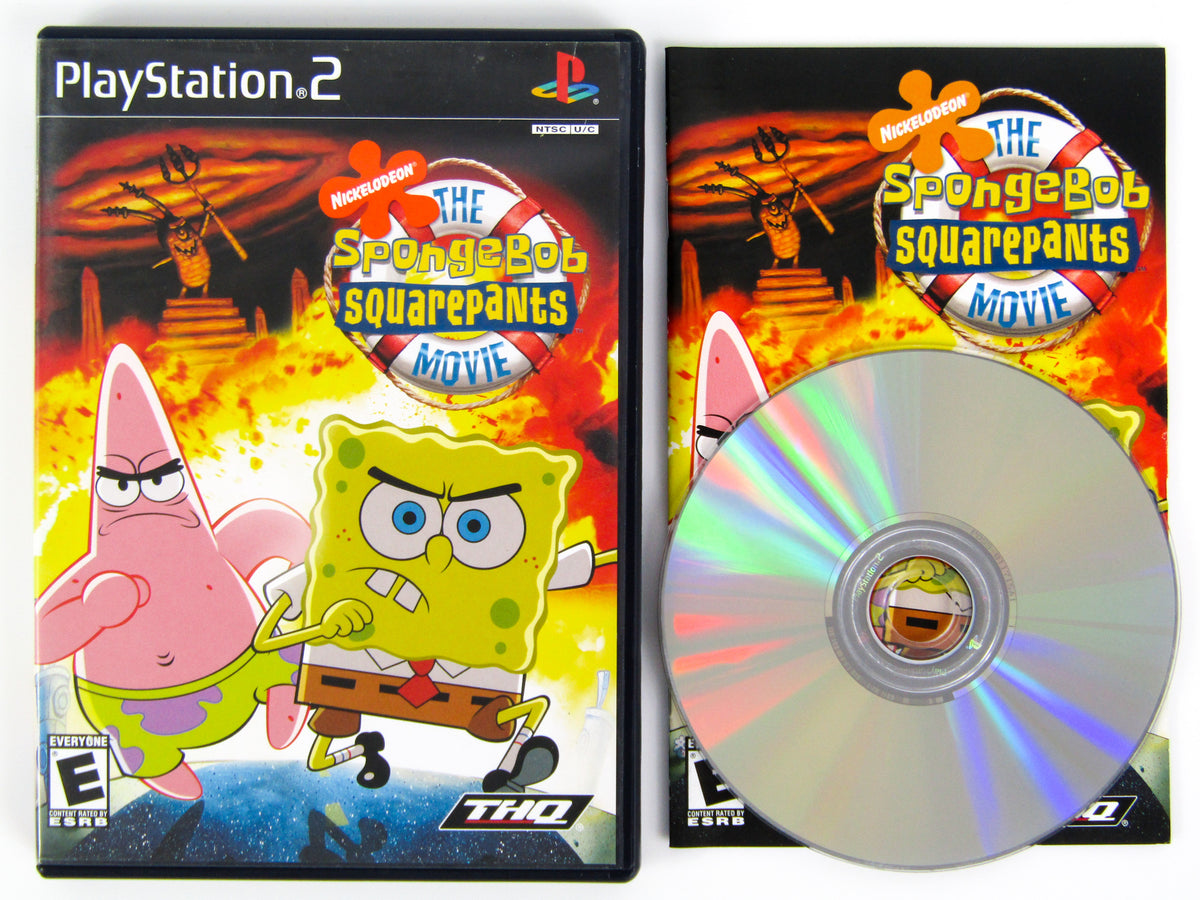 SpongeBob SquarePants The Movie (Playstation 2 / PS2) – Retro MTL