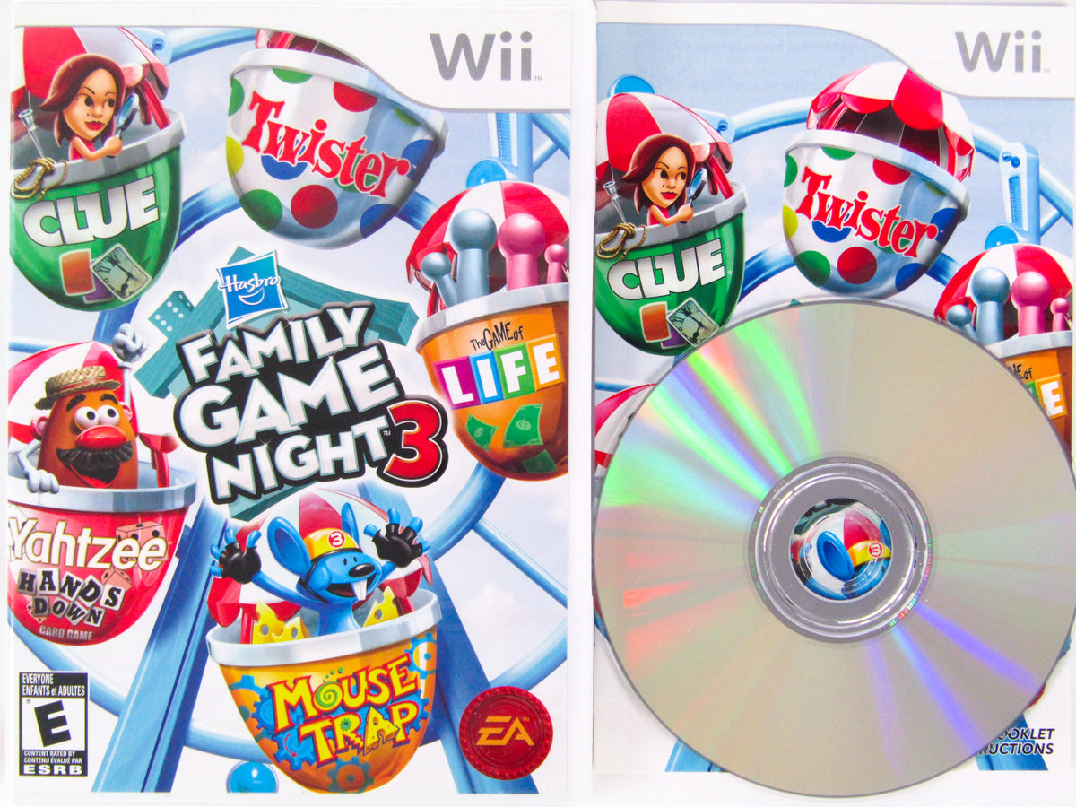 Hasbro Family Game Night 3 (Nintendo Wii) – RetroMTL