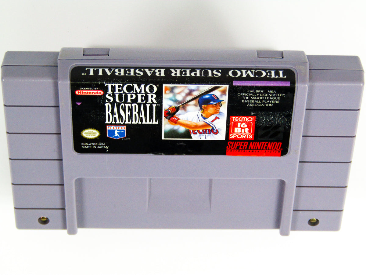 Tecmo Super Baseball (Super Nintendo / SNES) – Retro MTL