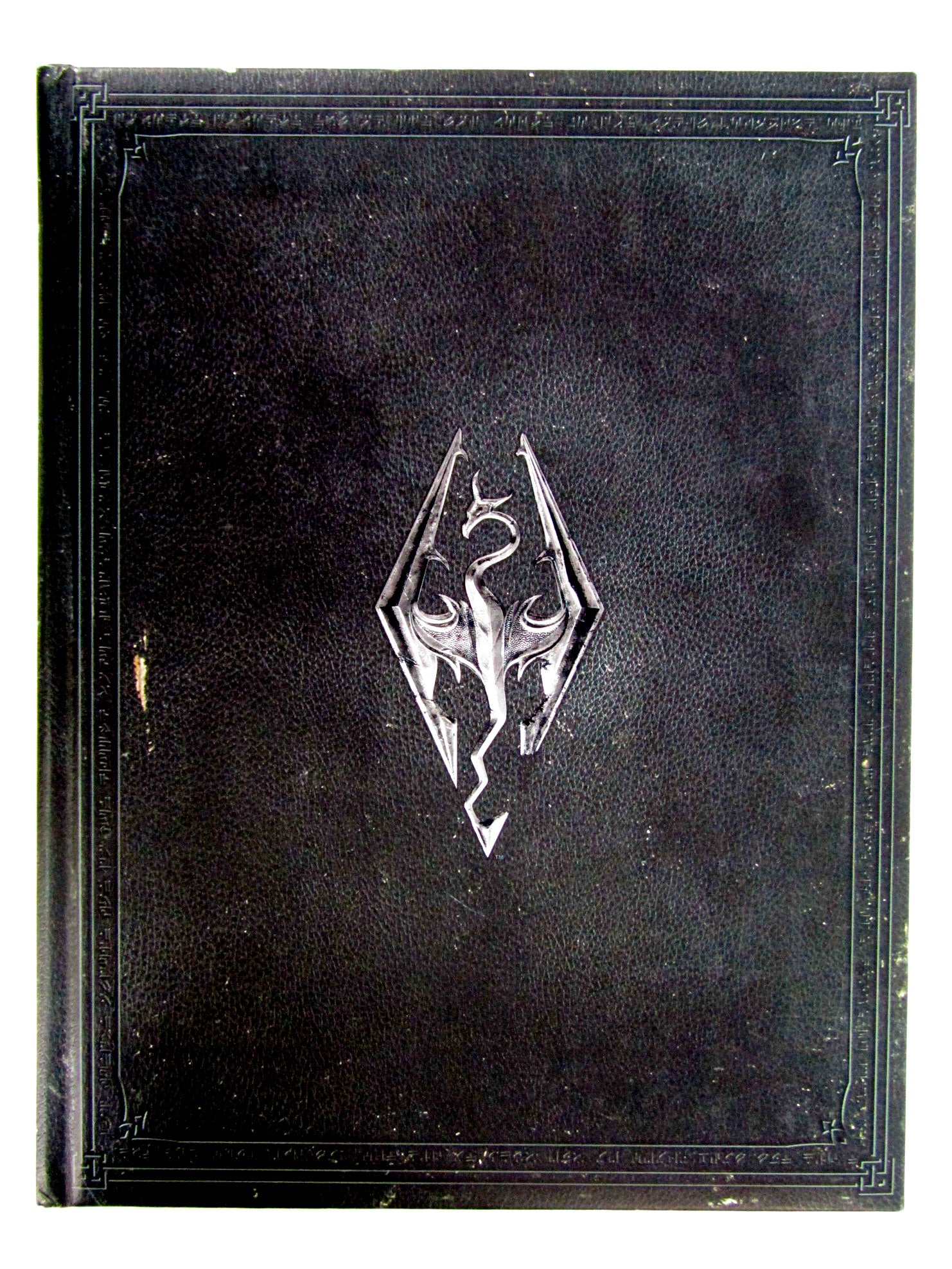 The Art Of Skyrim Elder Scrolls V Art Book 2011 Hardback Leather Bound ...