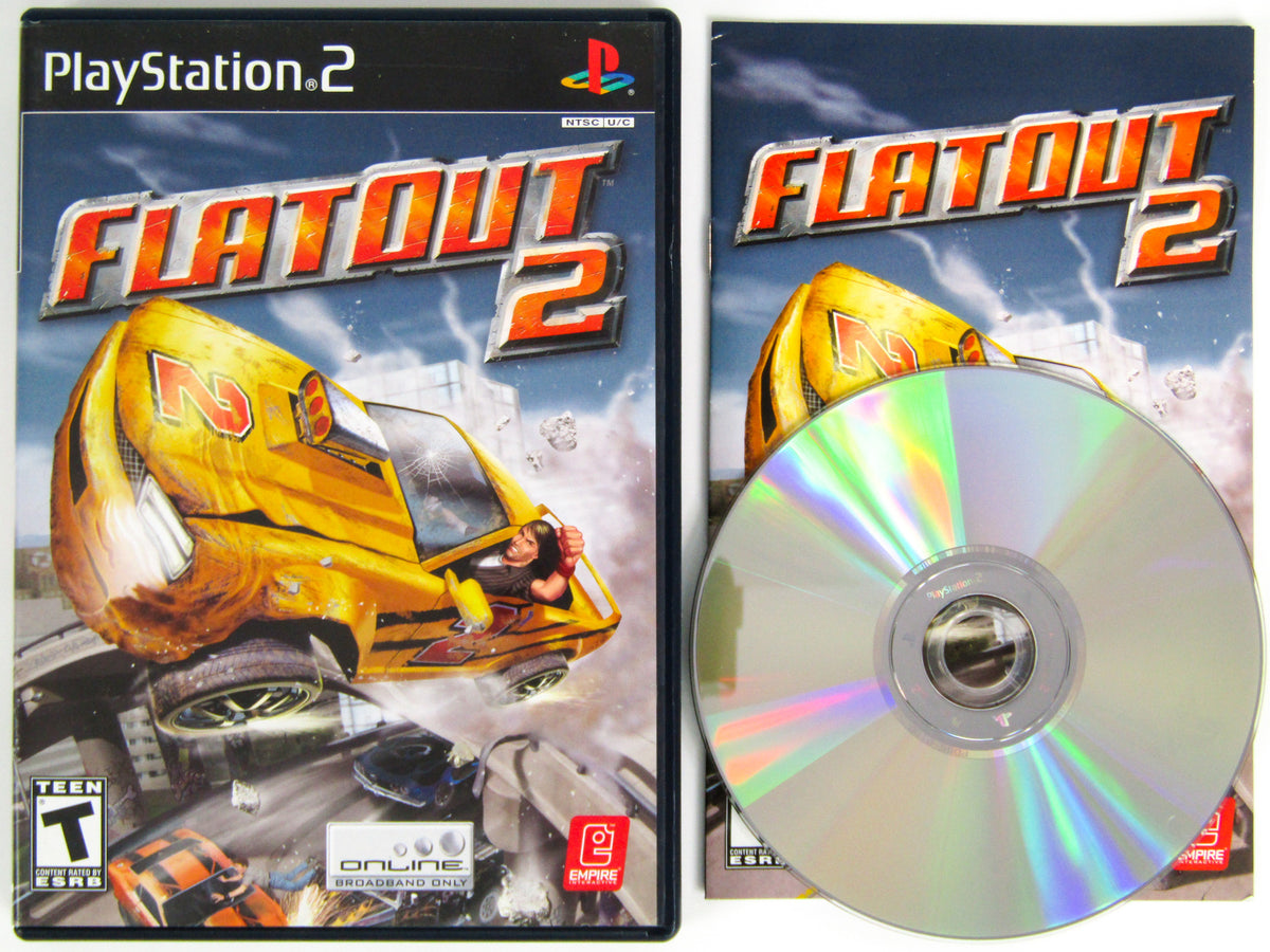 Flatout 2 (PlayStation 2 / PS2) – Retro MTL