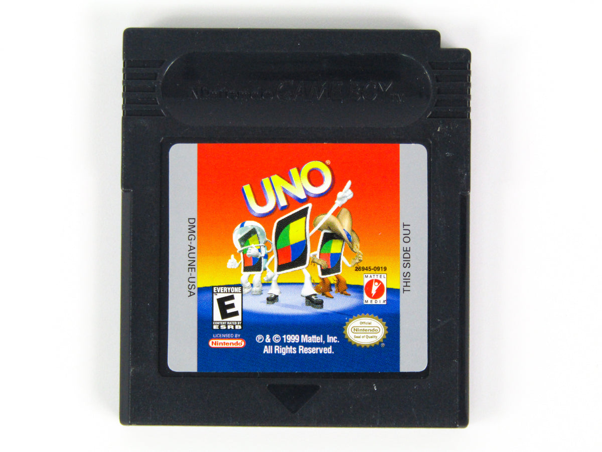 Uno (Nintendo Game Boy Color / GBC) – Retro MTL