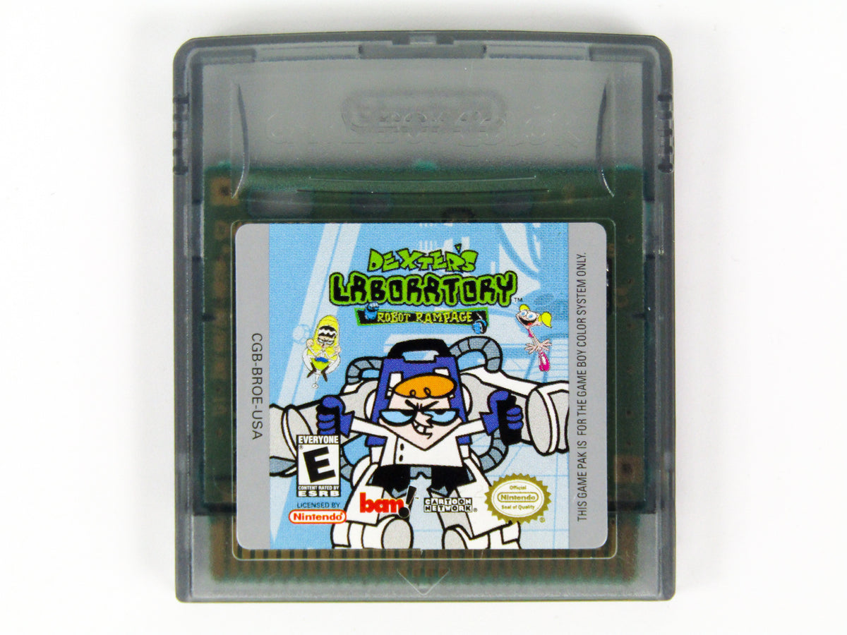 Dexter's Laboratory Robot Rampage (Game Boy Color) – RetroMTL