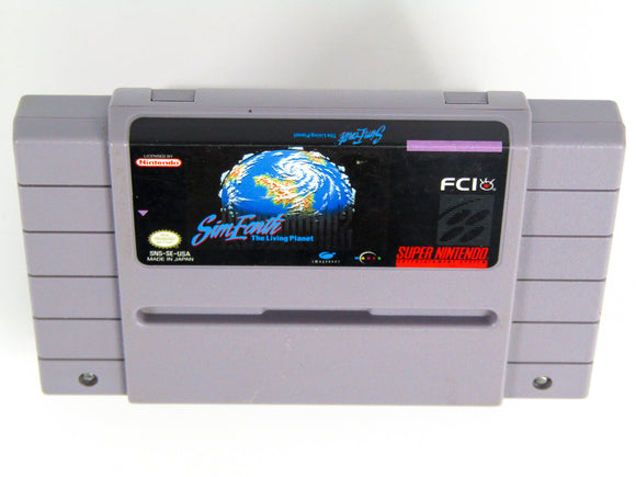Sim Earth The Living Planet (Super Nintendo / SNES) – RetroMTL