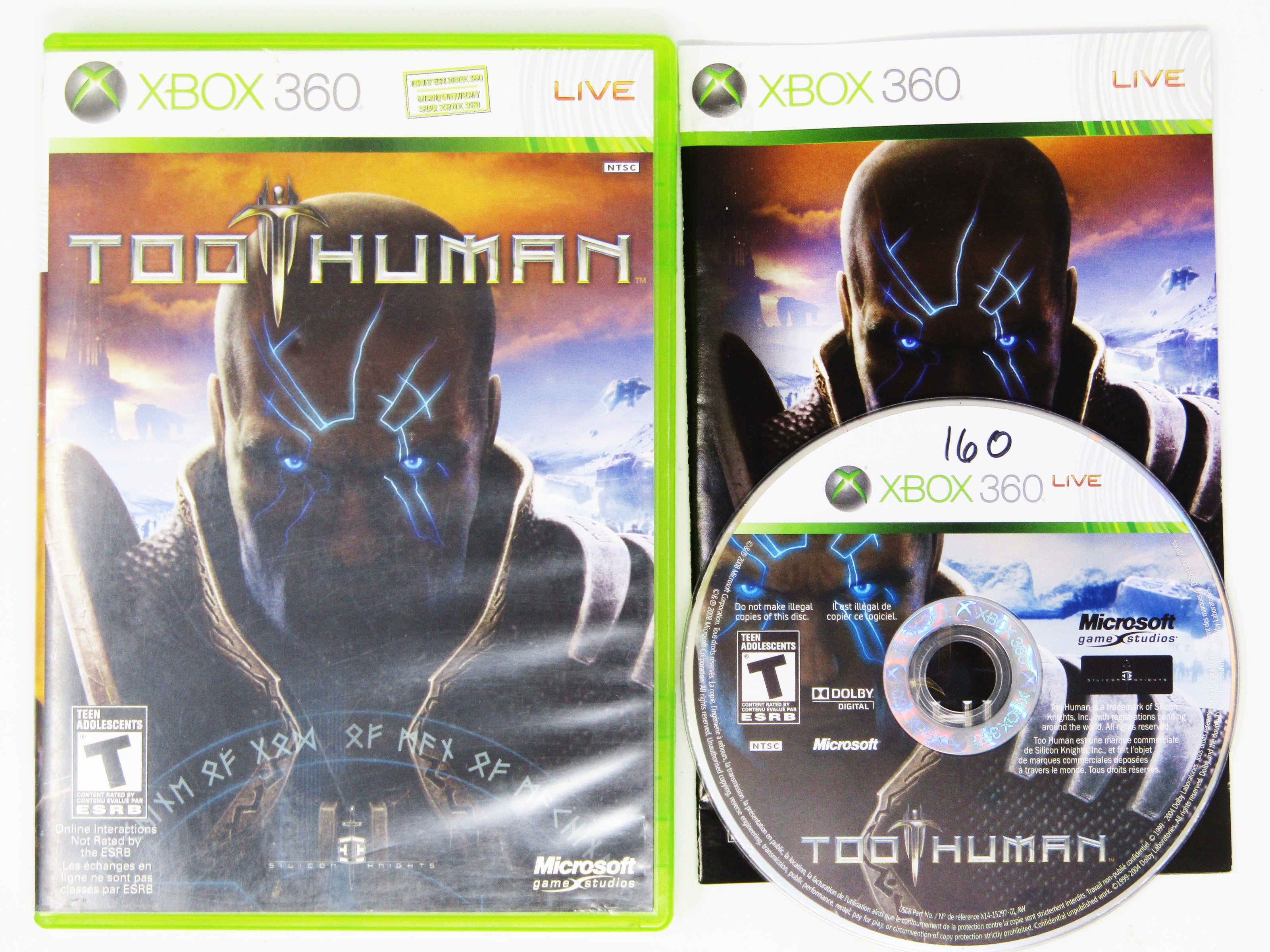 Too Human (Xbox 360) – Retro MTL