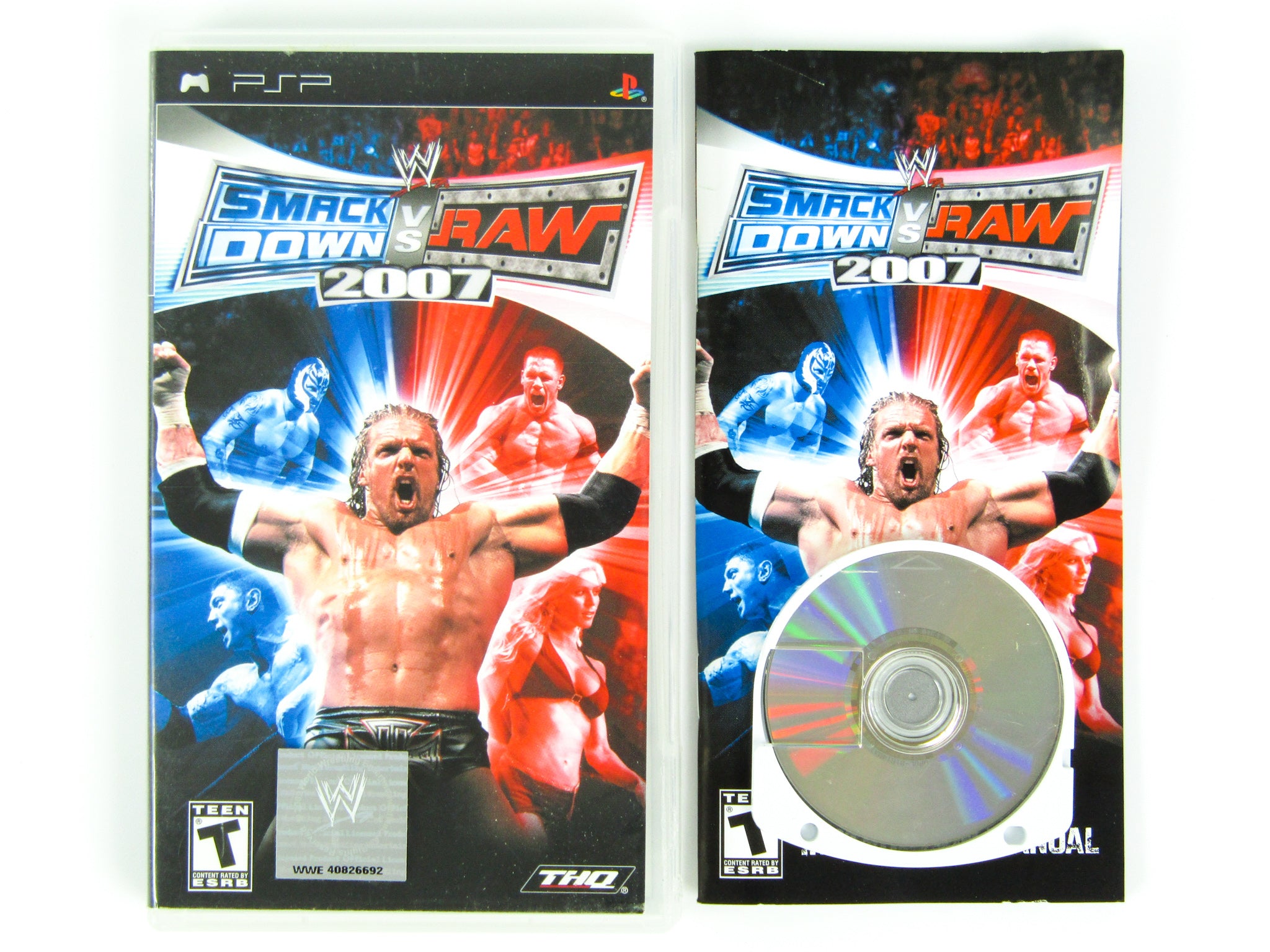 WWE Smackdown Vs. Raw 2007 (PlayStation Portable / PSP) – Retro MTL