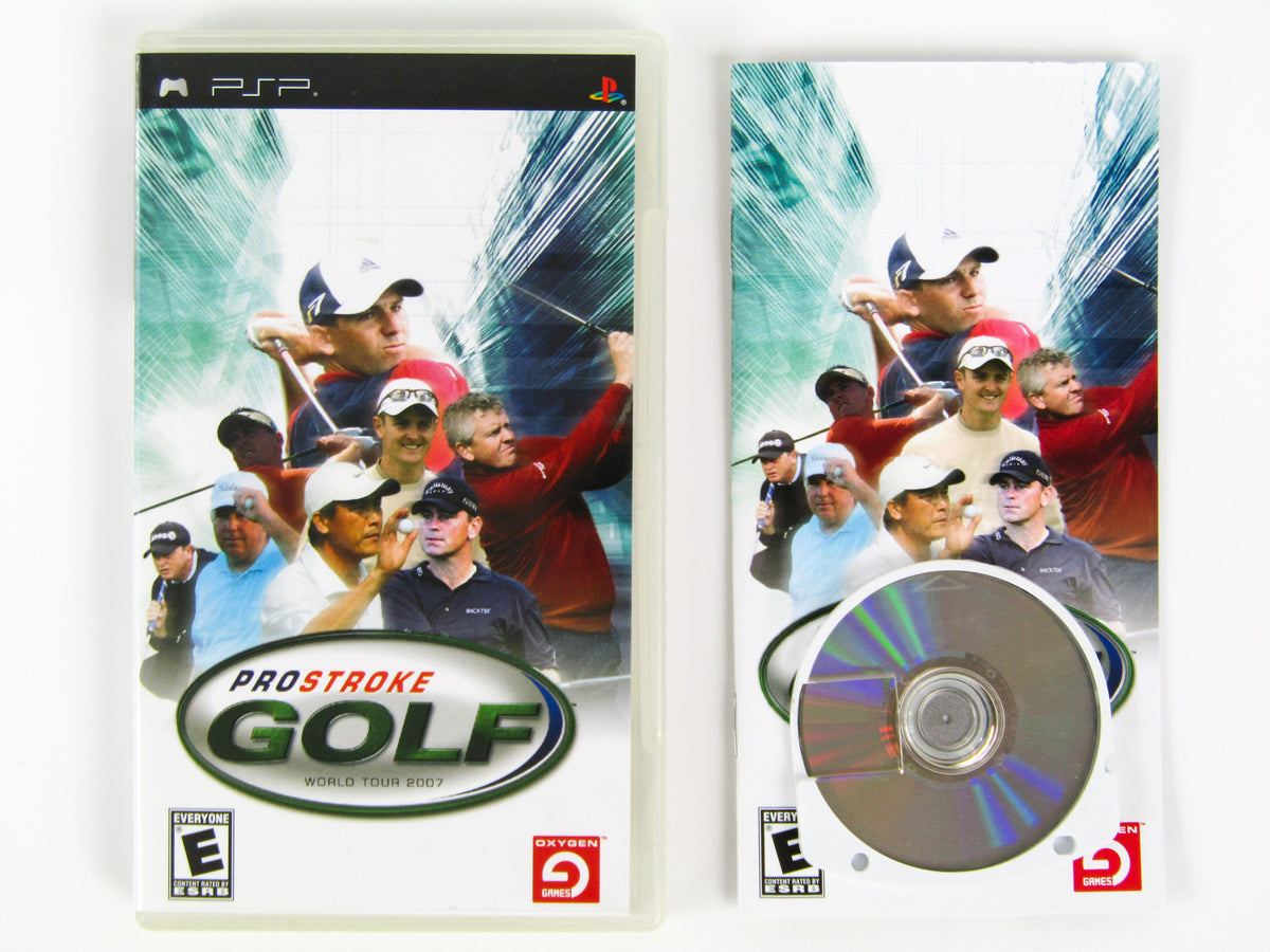 ProStroke Golf World Tour 2007 (PlayStation Portable / PSP) – Retro MTL