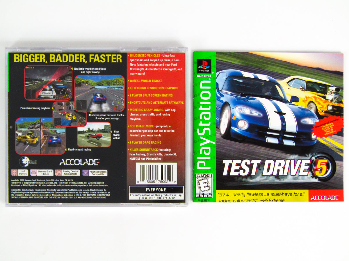 Test Drive 5 [Greatest Hits] (Playstation / PS1) – Retro MTL