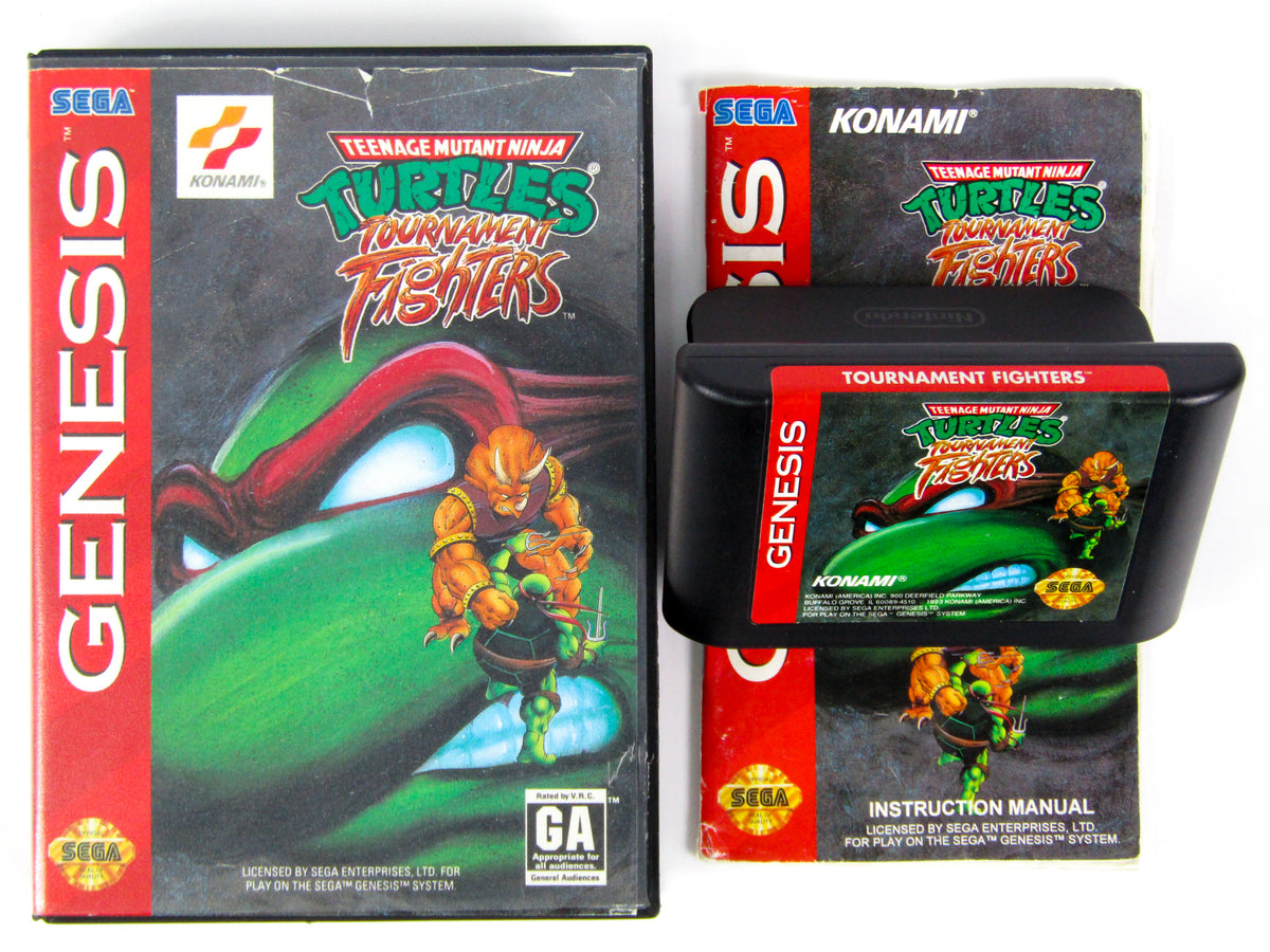 Teenage Mutant Ninja Turtles Tournament Fighters (Sega Genesis) – RetroMTL