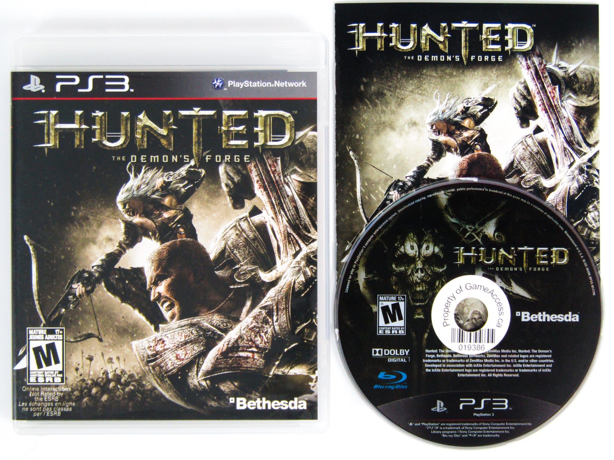 Hunted: The Demon's Forge (PlayStation 3 / PS3) – Retro MTL