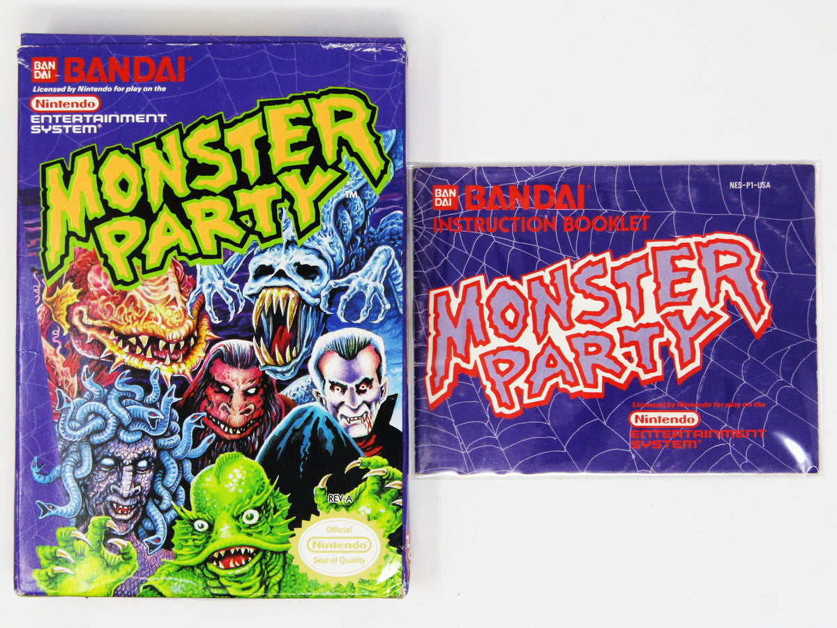 Monster Party (Nintendo / NES) – RetroMTL