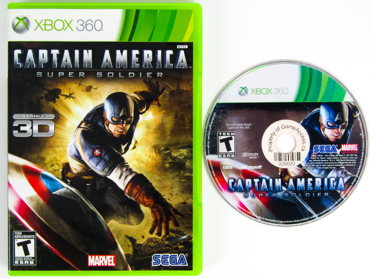 Captain America: Super Soldier (Xbox 360) – Retro MTL