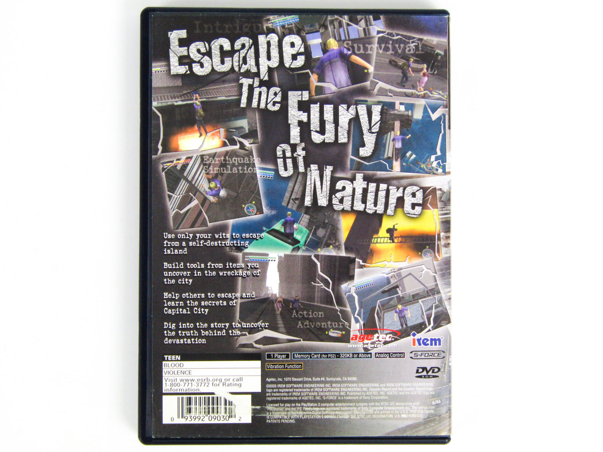 Disaster Report (PlayStation 2 / PS2) – Retro MTL