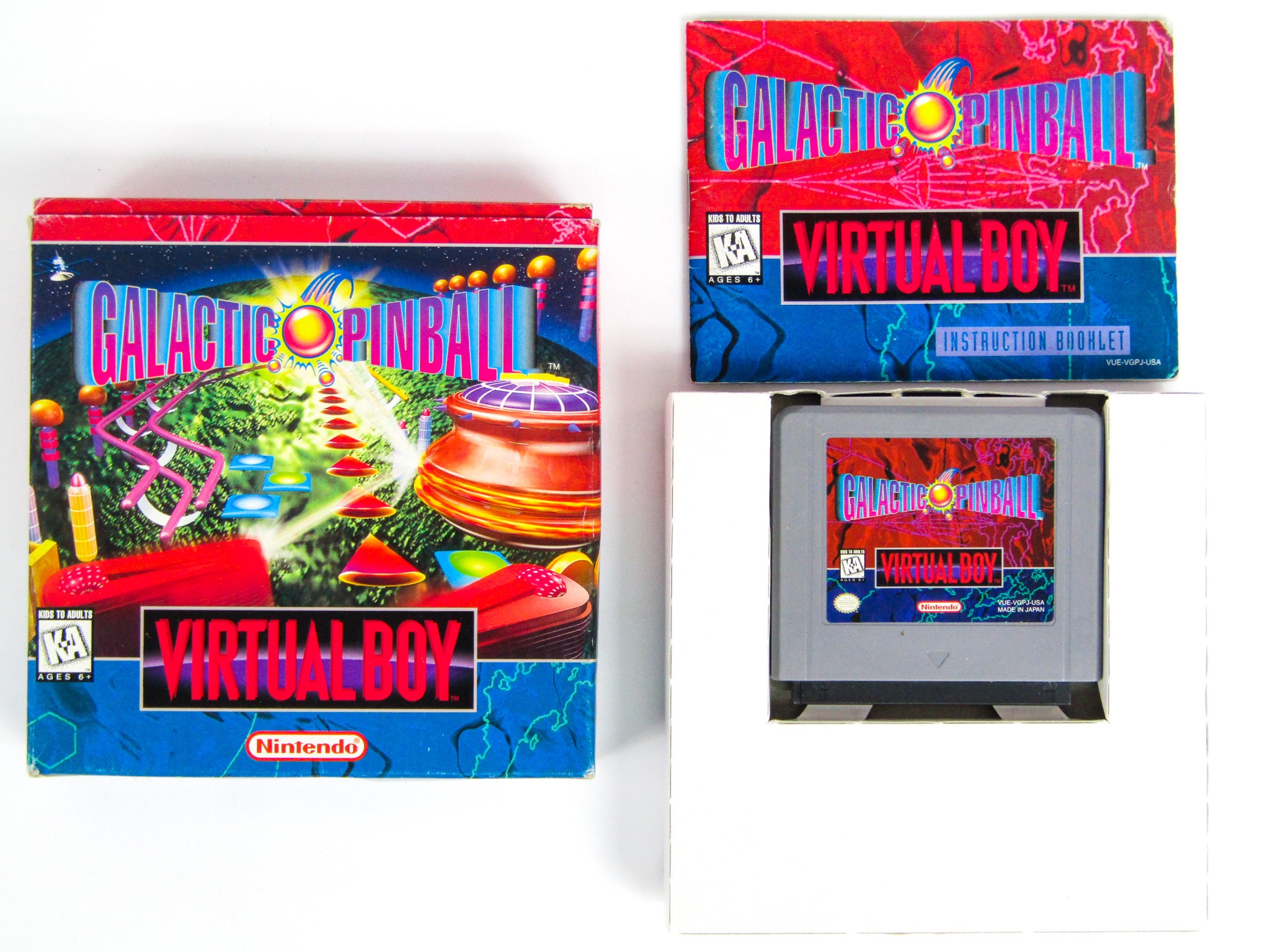 Galactic Pinball (Virtual Boy) – Retro MTL