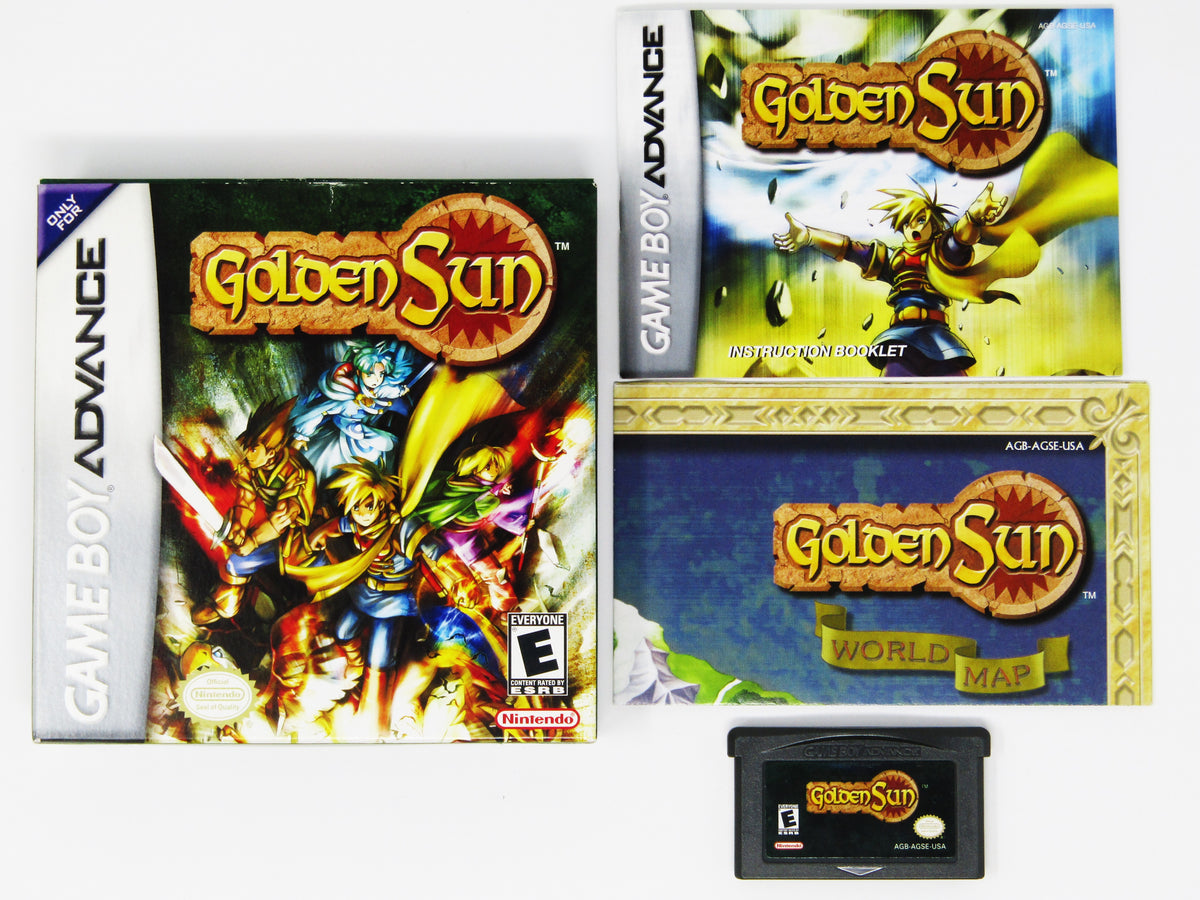 Golden Sun (Game Boy Advance / GBA) – RetroMTL