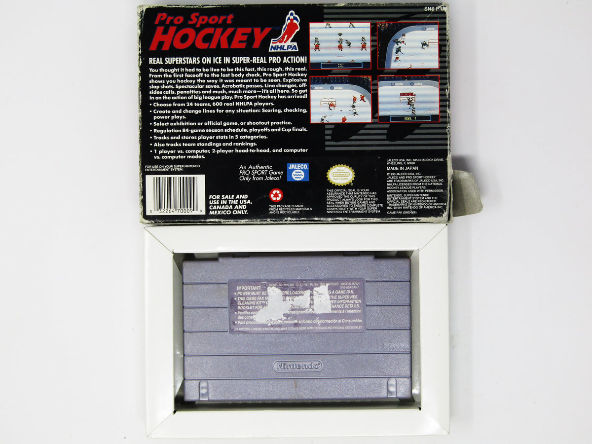 Pro Sport Hockey (Super Nintendo / SNES) – RetroMTL