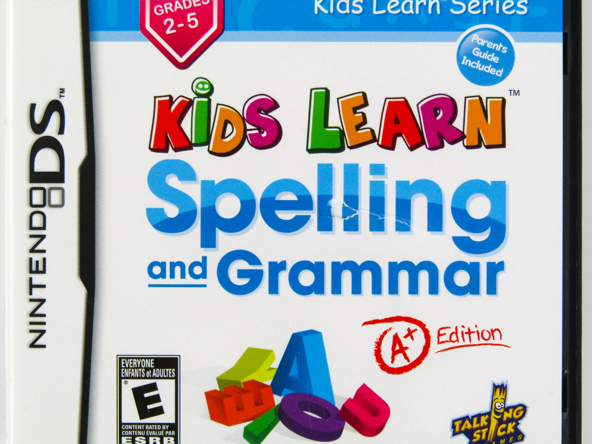 Kids Learn Spelling & Grammar (Nintendo DS) – RetroMTL
