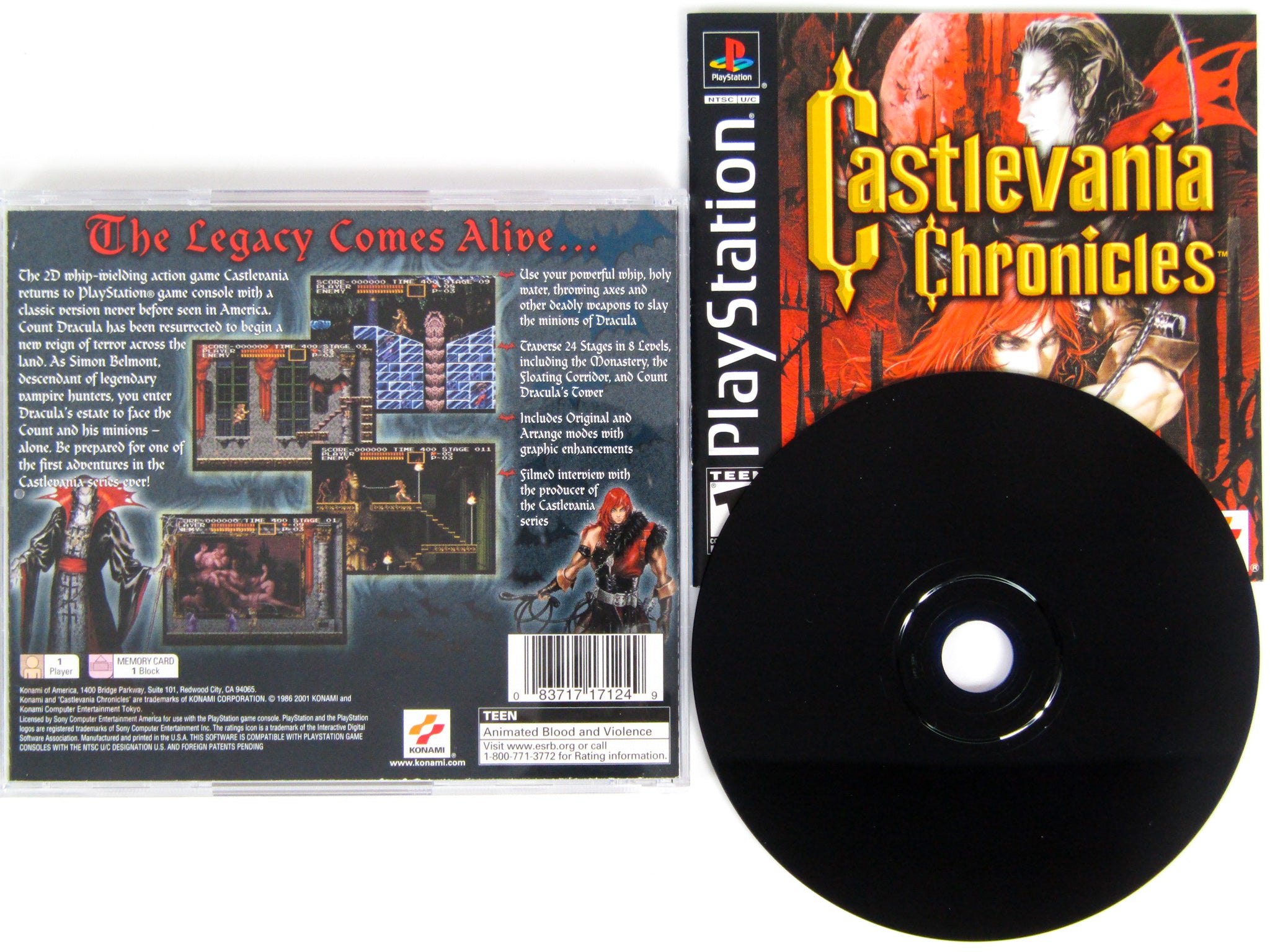 Castlevania Chronicles (PlayStation / PS1) – Retro MTL