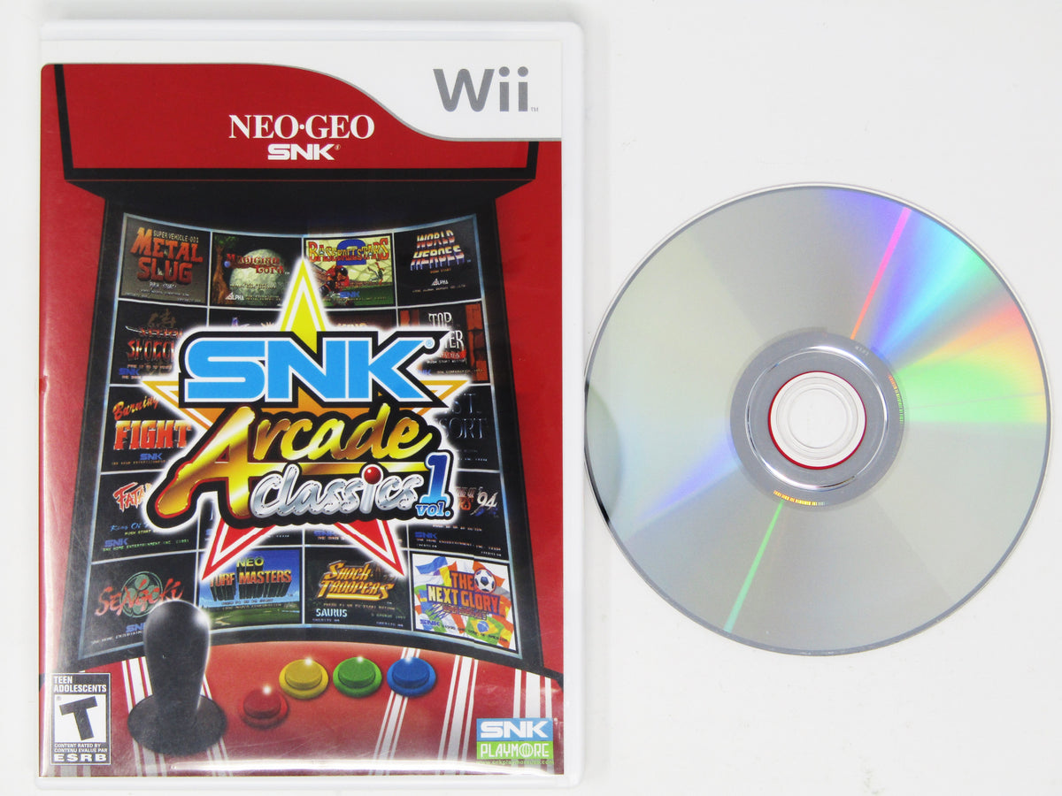 SNK Arcade Classics Volume 1 (Nintendo Wii) – RetroMTL