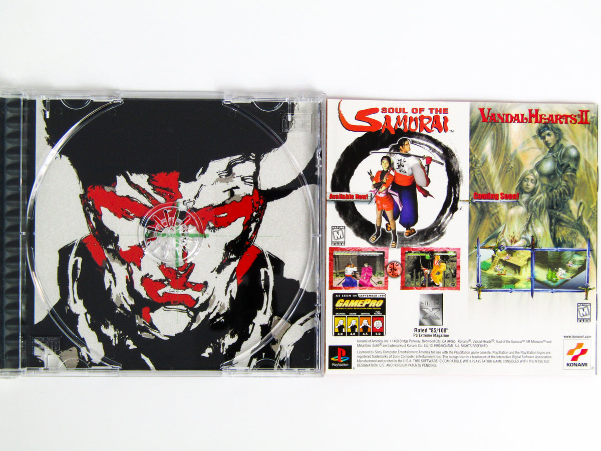 Metal Gear Solid VR Missions (PlayStation / PS1) – Retro MTL