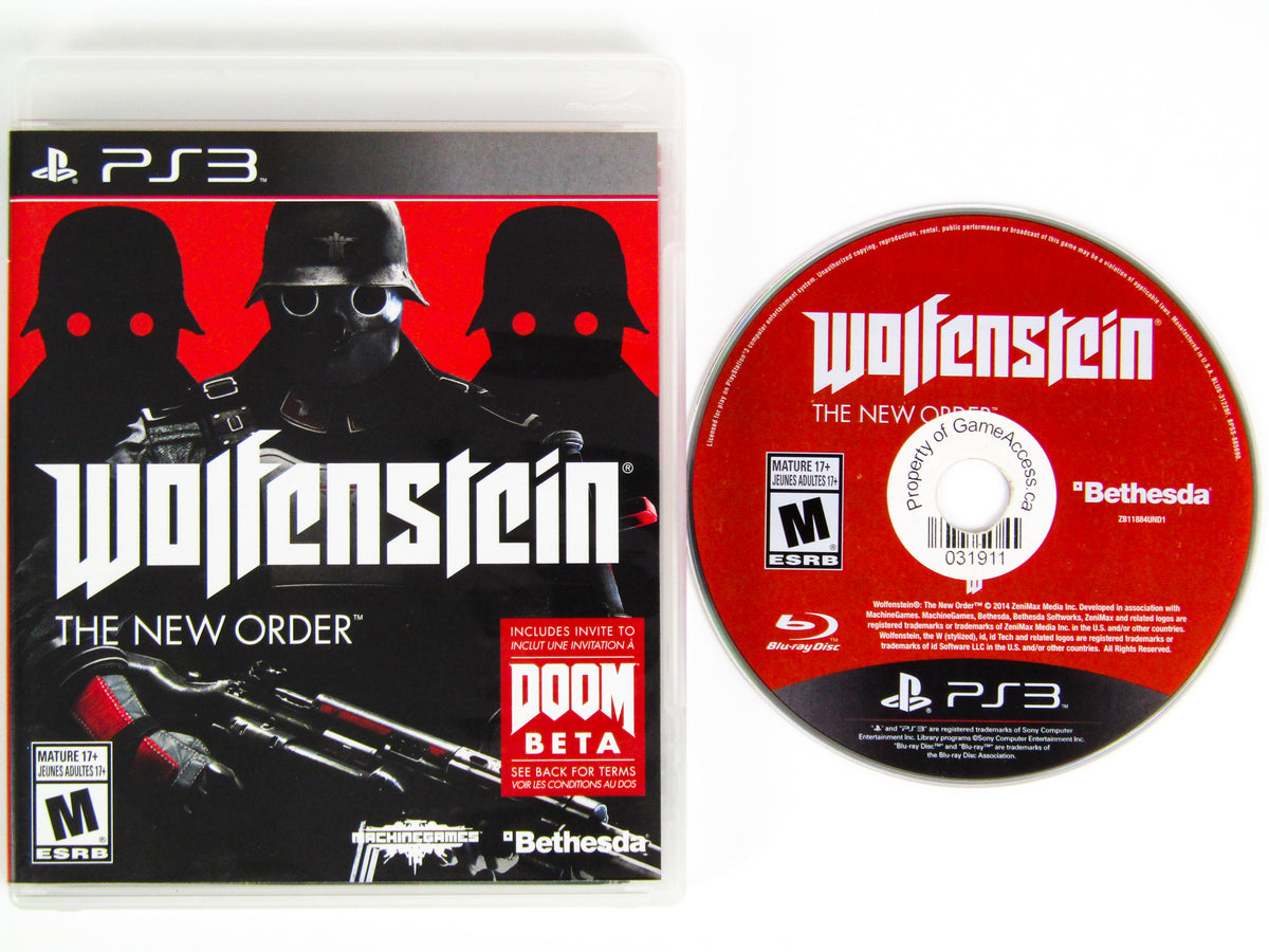 Wolfenstein: The New Order (PlayStation 3 / PS3) – Retro MTL
